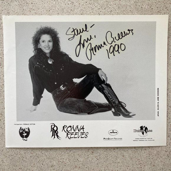 Autograph | Other | Ronna Reeves Signed Inscribed Photo 8x Bw Academy ...